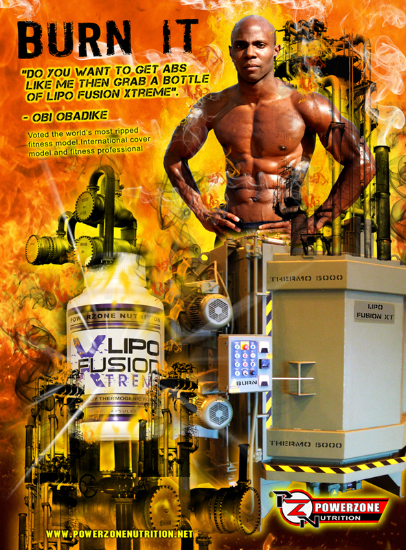2nd Edition of LipoFusion Xtreme International Supplement Ad Campaign For PowerZone Nutrition ...